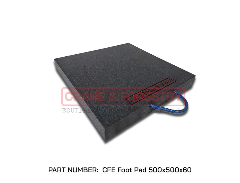 CFE Outrigger Foot Pad (20T) - 500x500x60 | Crane and Forestry