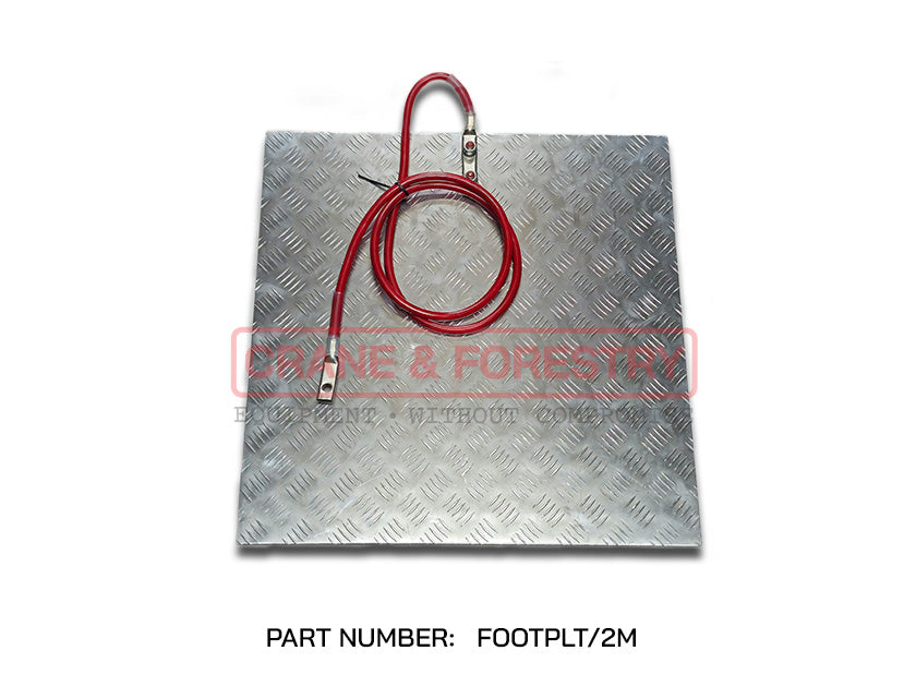 Earth Foot Plate - FOOTPLT/2M | Crane and Forestry