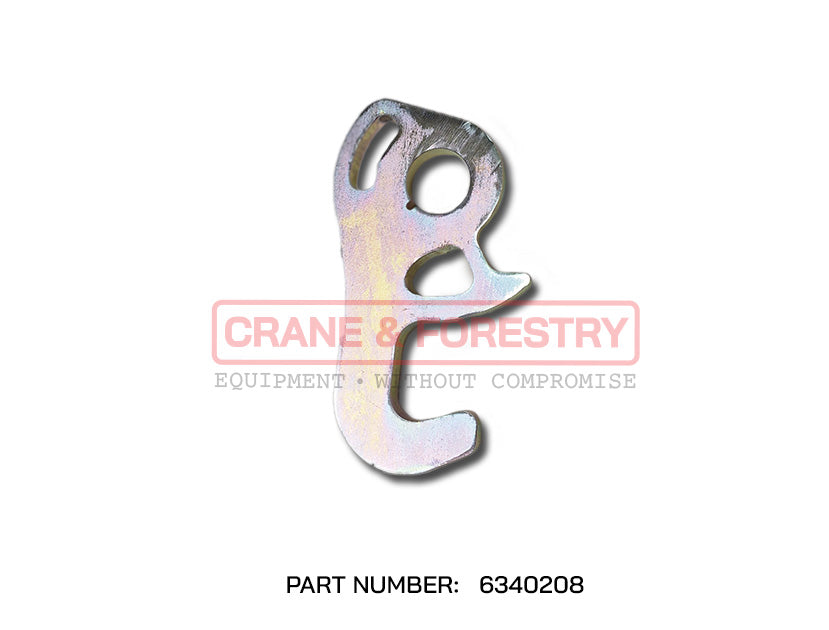 HMF Outer Boom Stowing Hook - 6340208 | Crane and Forestry